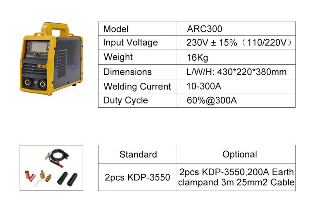 ARC300 Welding Machine - weldership