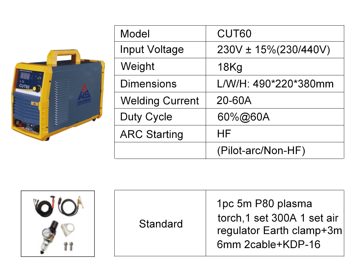 CUT60 Welding Machine - weldership